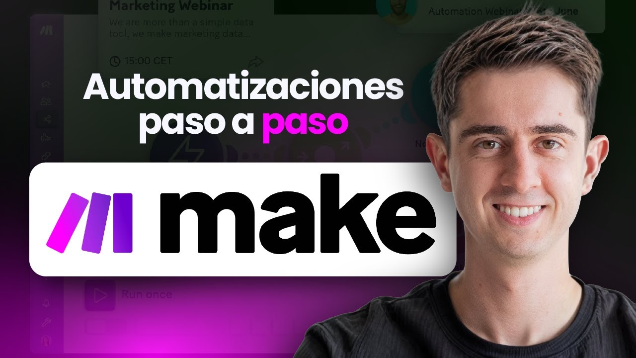 Cómo usar Make.com - Tutorial para principantes (2025) - YouTube