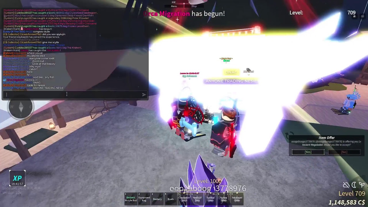 ROBLOX Fisch (Private Server) Join Up - YouTube