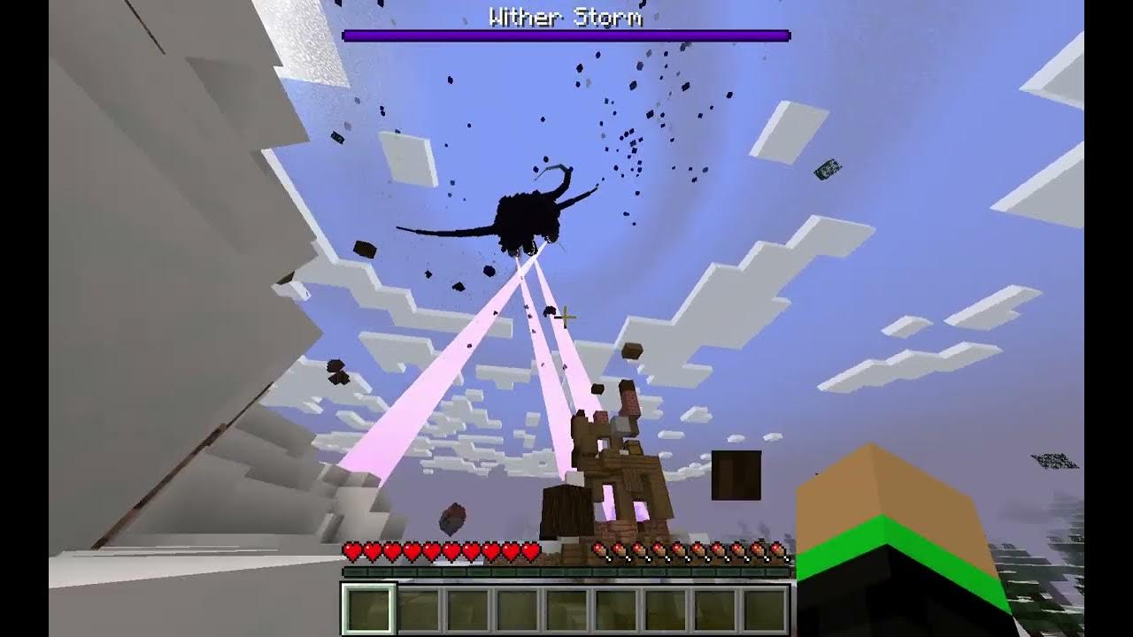 Minecraft wather storm horron mod part 1 - YouTube