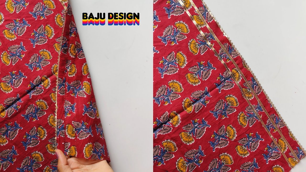 very easy baju design cutting and stitching / sleeves design cutting ...