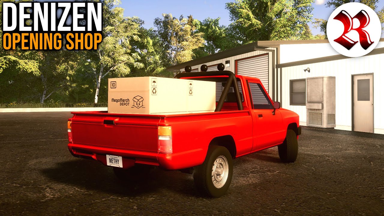 DENIZEN | Brand New Life Simulator - Starting A Business! - YouTube