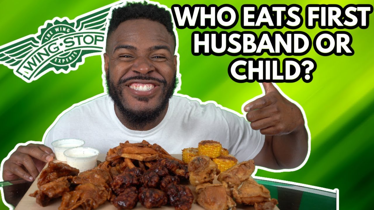 Wingstop Mukbang Lemon Pepper Thighs | Wingstop NEW Thighstop Chicken ...