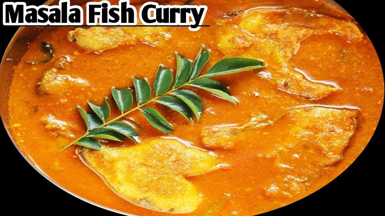 Masala Fish Curry Recipe |Simple Fish Masala Recipe |Coconut Milk Fish ...