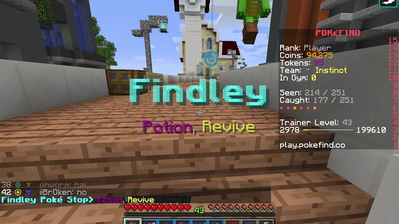 Minecraft Pokefind Episode #1 - YouTube