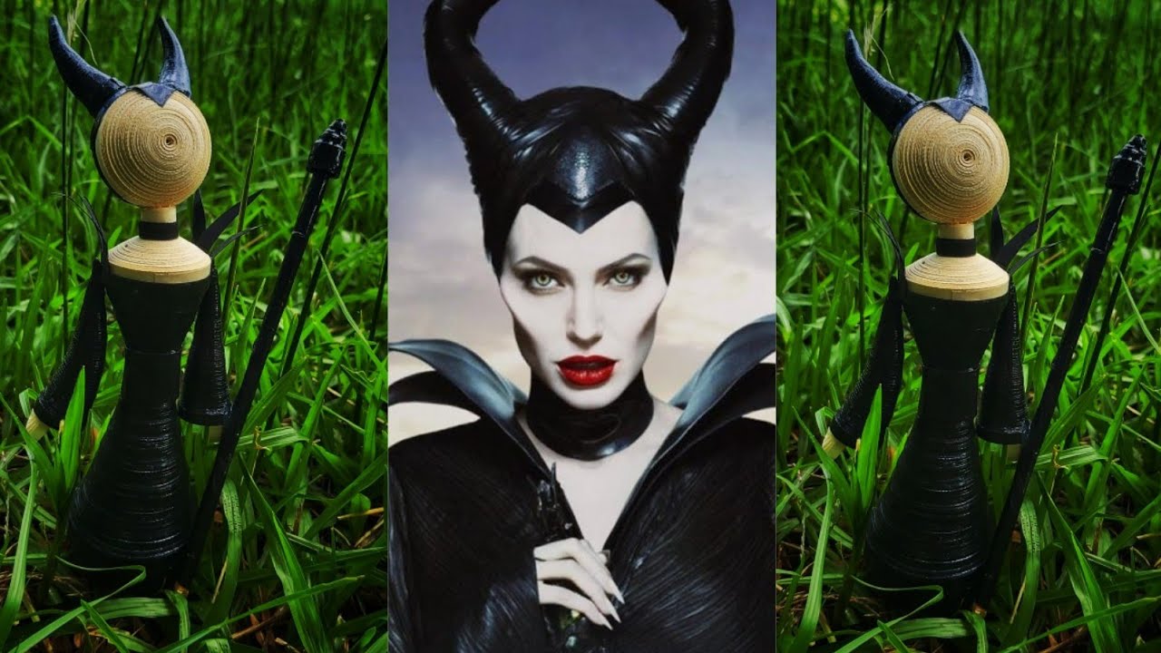 How to make quilling Maleficent |Mistress of Evil / Paper quilling ...