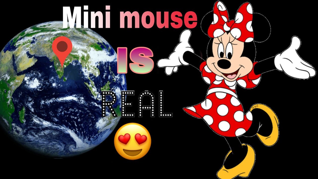 Mini mouse is real😍😍!! found on google earth🌎 - YouTube