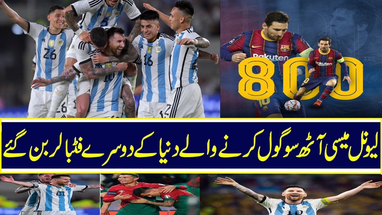 Messi Became Second Player To Score 800 Goal | #messi #mostgoals # ...