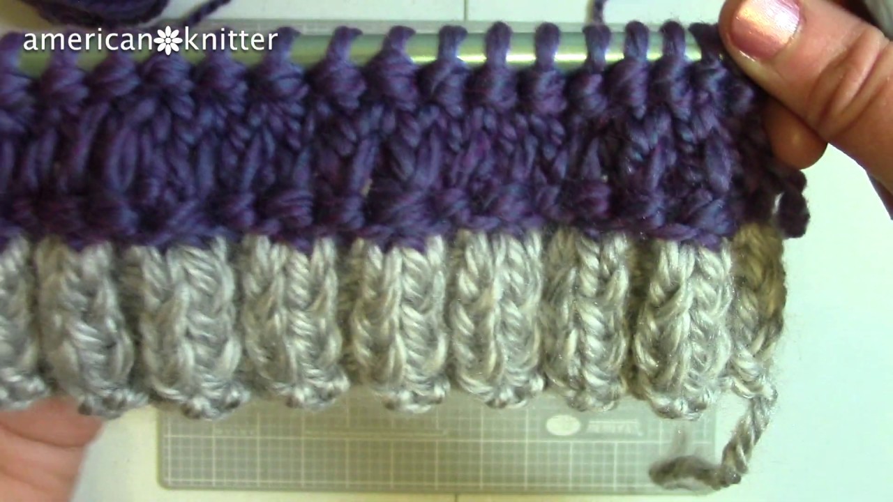 How to Knit a Granite Stitch #knitting #howtoknit - YouTube