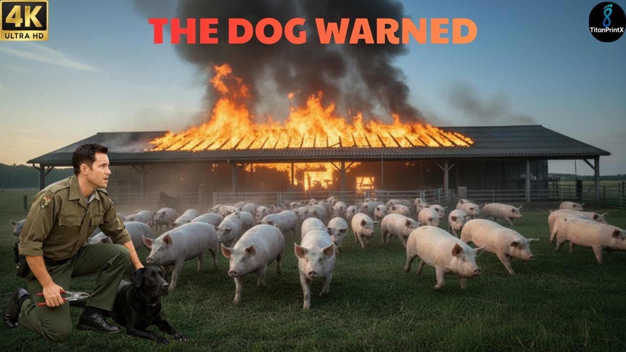 Labrador’s Warning Saved Pigs From a Farm Fire | Emotional Animal ...