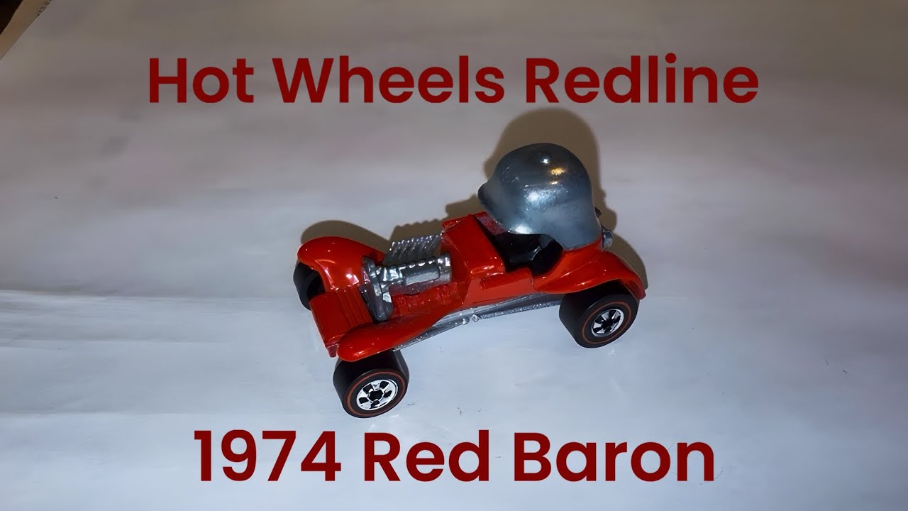 1974 Hot Wheels Red Baron Redline - YouTube