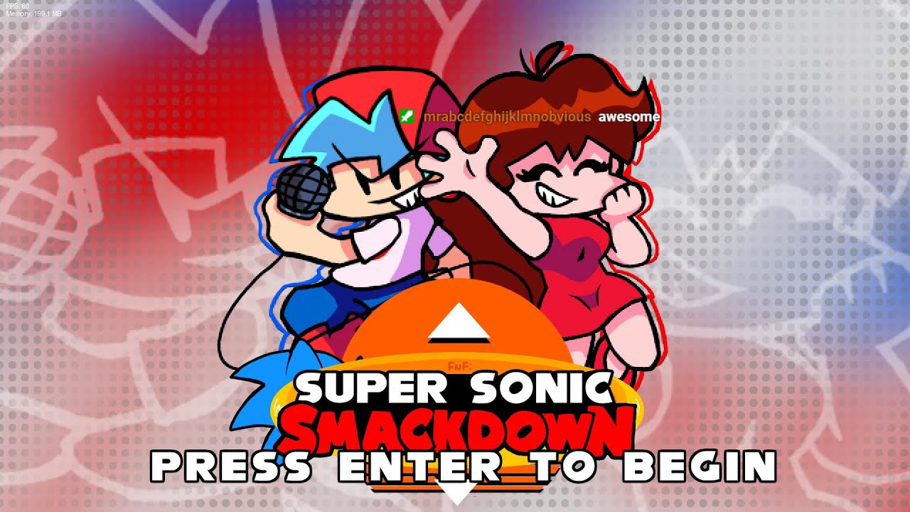 WELCOME TO THE SUPER SONIC SMACKDOWN! - Friday Night Funkin' Super ...