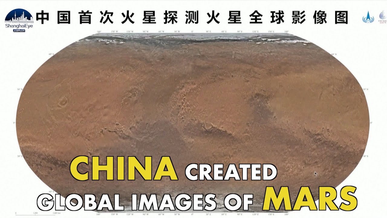 Data from China's first Mars exploration mission helped generate a ...