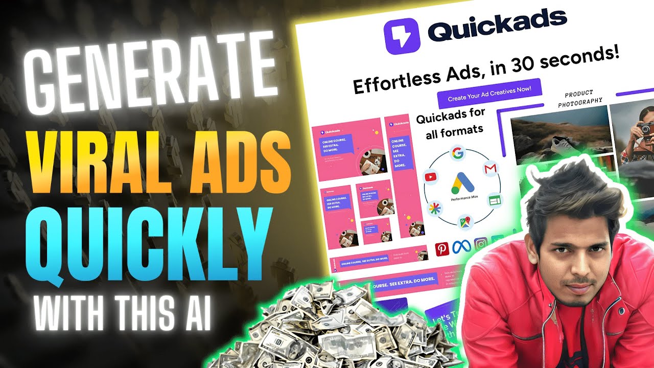 Quickads Review - Find & Generate Viral Ads with Ai Quickly (2025) - YouTube