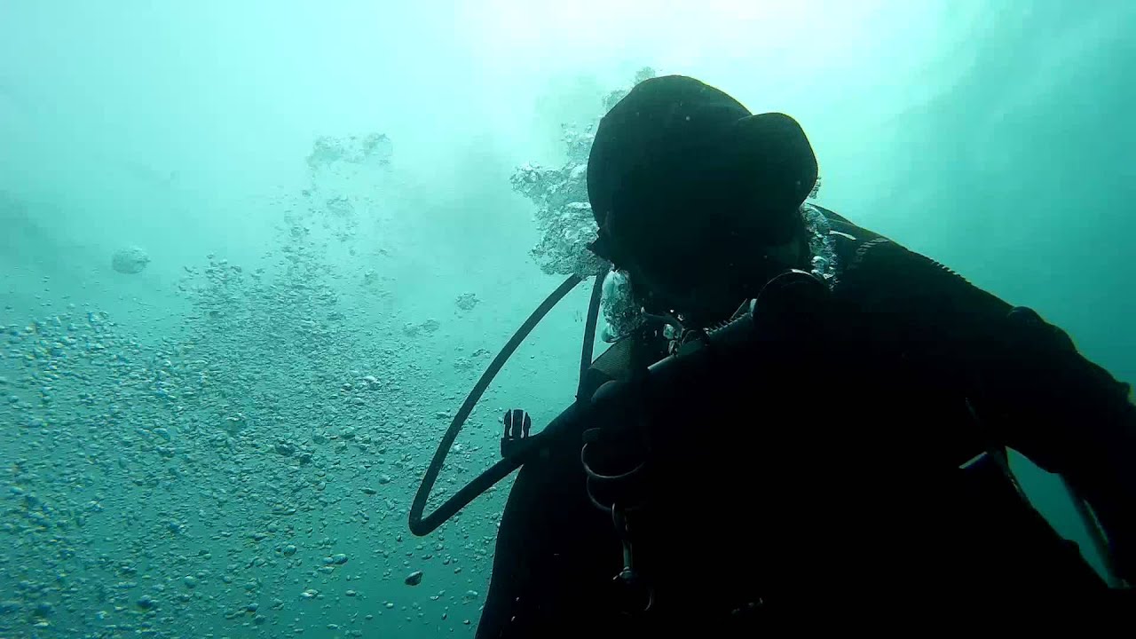 Descending the shot to SS Mohegan boilers. - YouTube