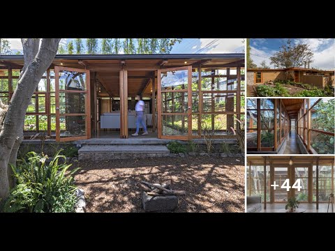 Architectural Harmony: Discovering the Beauty of an L-Shaped Wooden ...