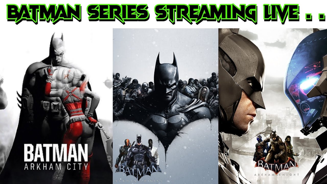 Ultimate Batman PC Game Series Adventure! 🦇 | Gotham's Guardian | Live ...