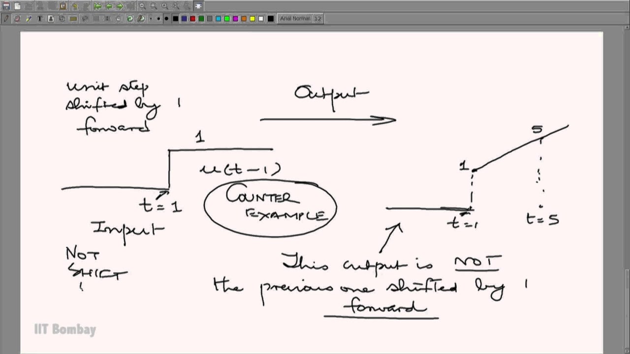 EE210x S107 Examples for Shift invariance IIT Bombay - YouTube