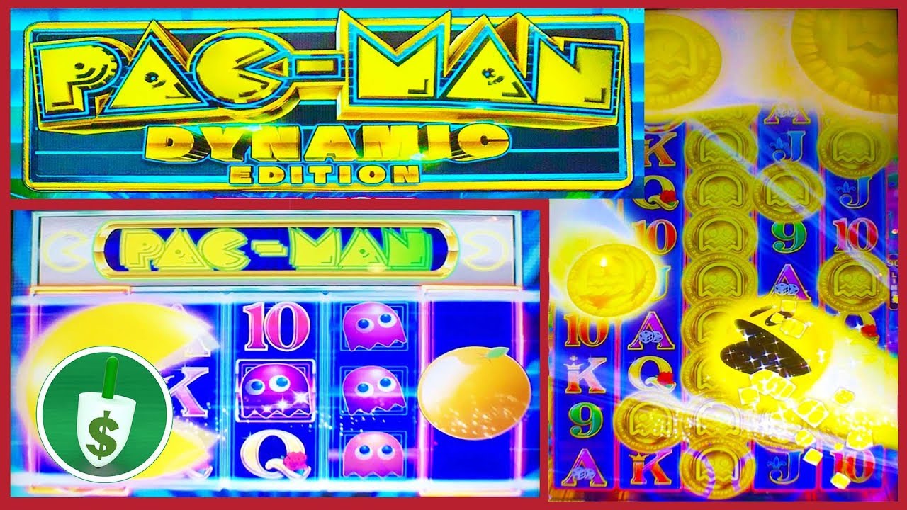 ⭐️ NEW - Pac Man Dynamic Edition slot machine, bonus - YouTube