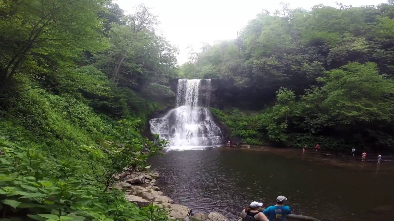 "The Cascades" to "Barney's Wall" - YouTube