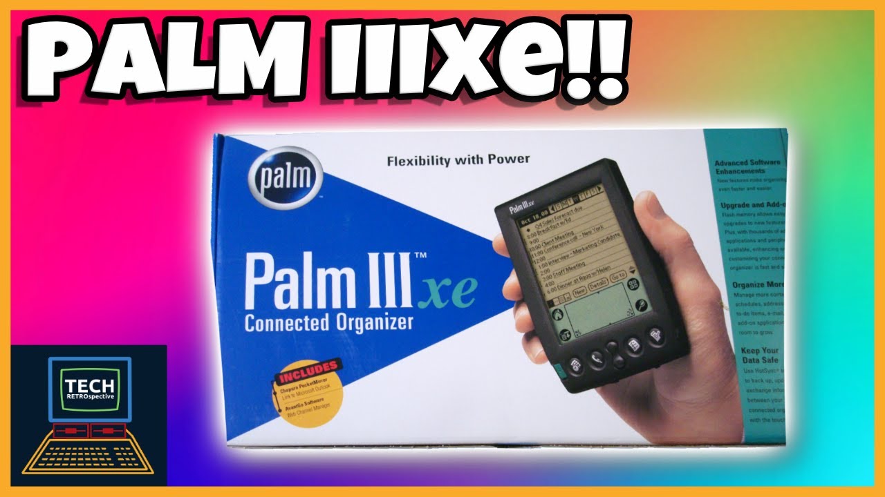Unboxing a Palm IIIxe PDA from 2000! - Newsmakers Tech - YouTube