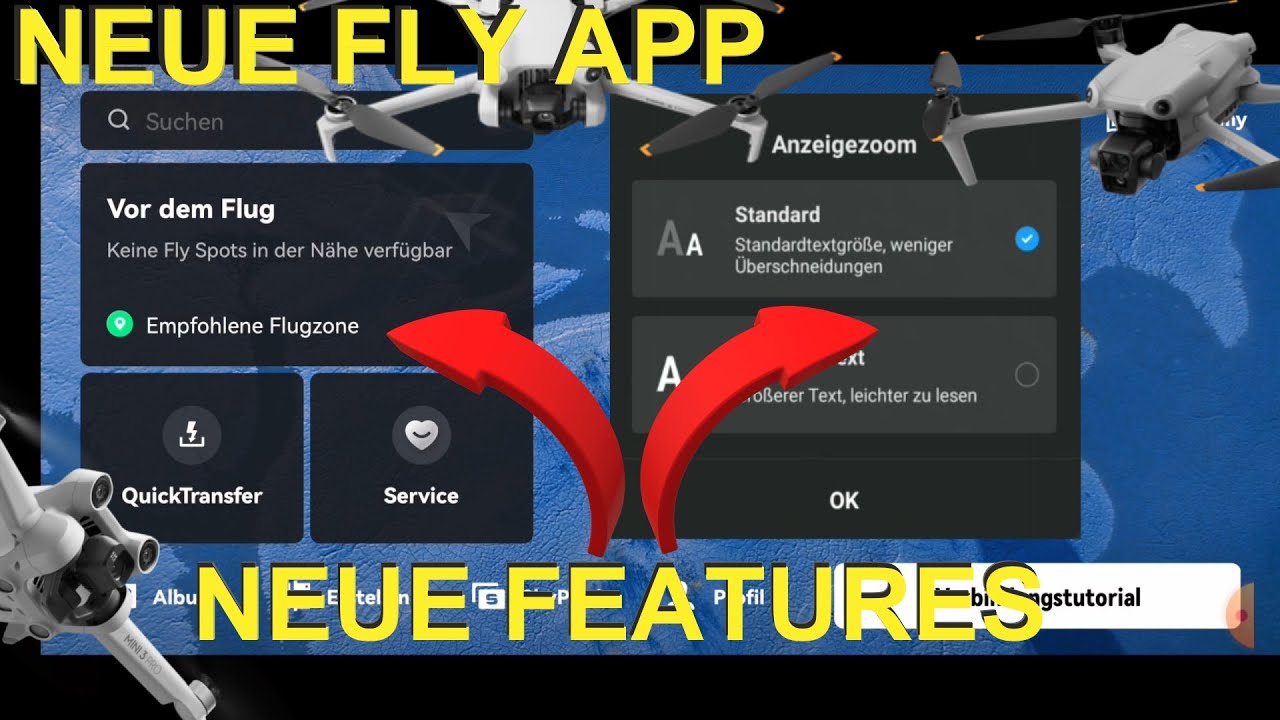 GROSSES DJI FLY APP Update 1.12.8 mit VIELEN NEUEN FEATURES für ALLE ...