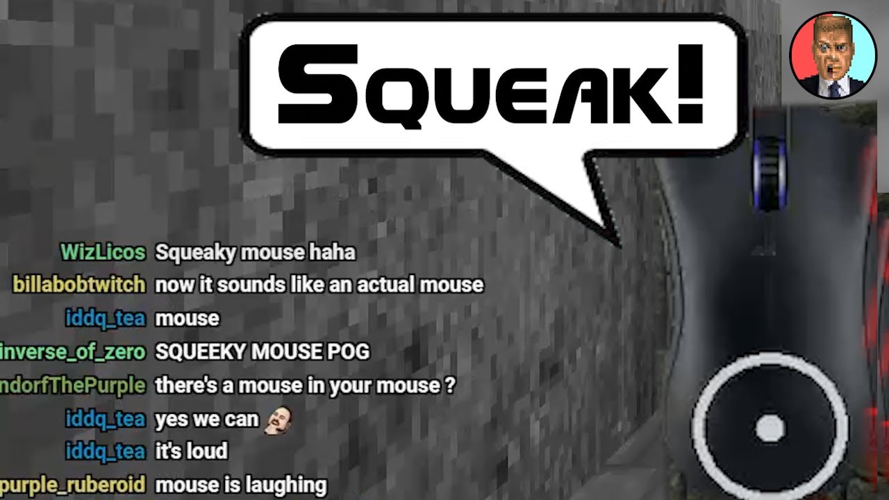 When the computer mouse squeaks - YouTube