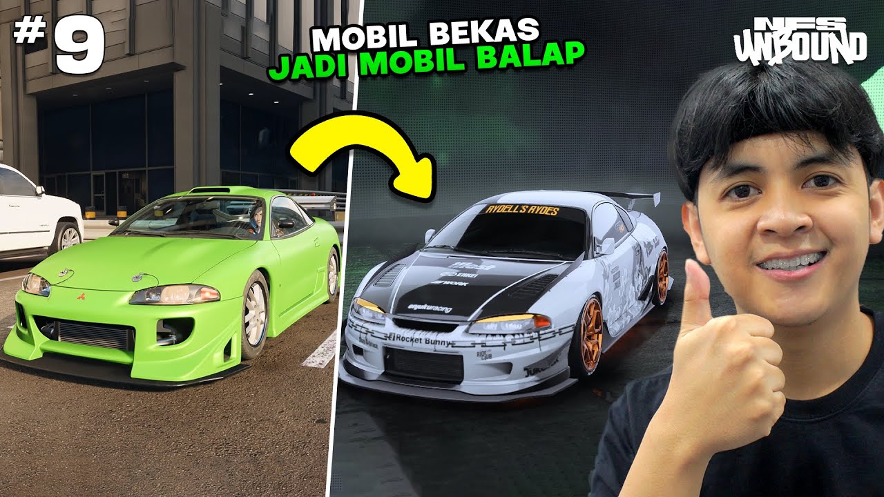 MODIF MOBIL BEKAS jadi MOBIL BALAP - NFS Unbound #9 - YouTube