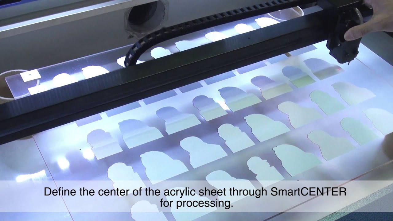 GCC LaserPro---Dithering Patterns - YouTube