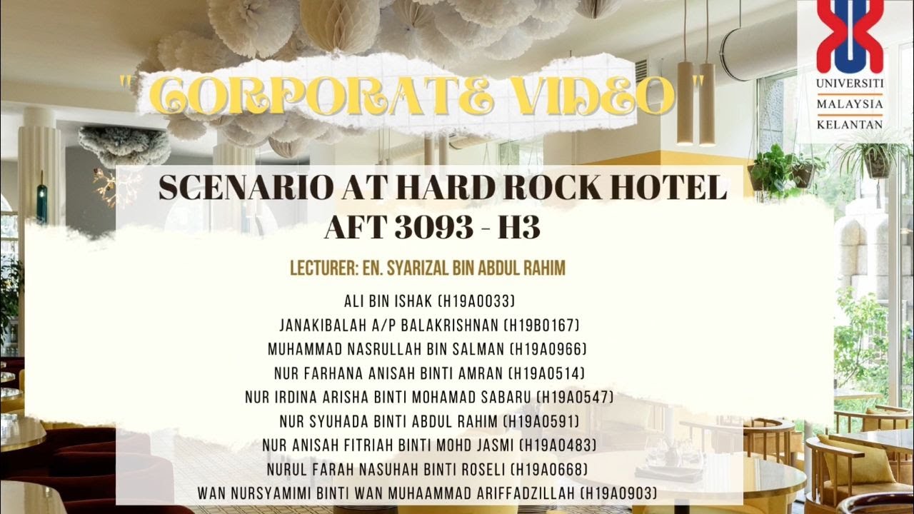 GROUP 2 - VIDEO CORPORATE - YouTube