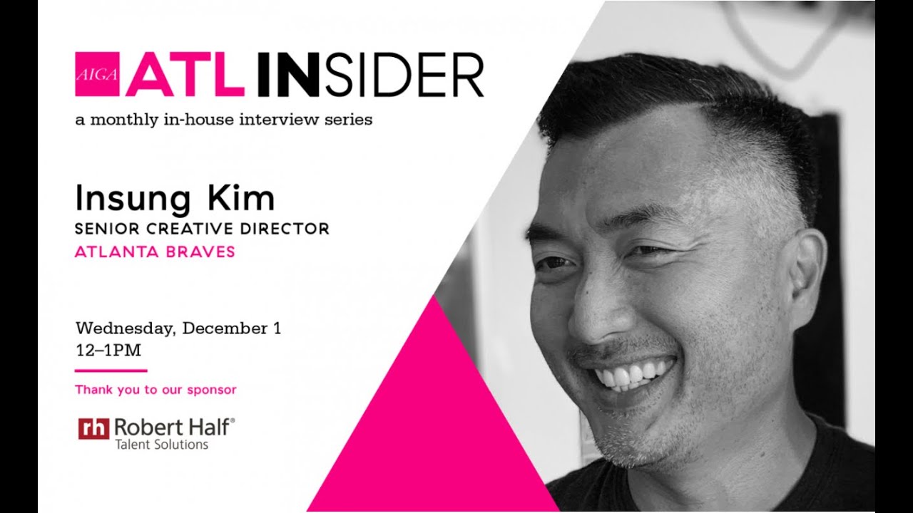AIGA Insider with Atlanta Braves, Senior CD Insung Kim - YouTube