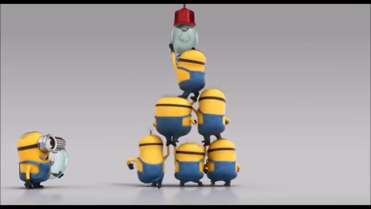 Changing a light bulb Minion HD 1 720p - YouTube