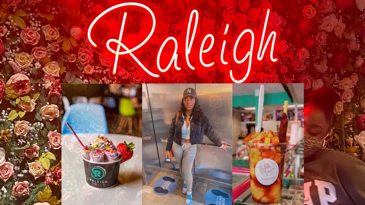 trying food from RALEIGH, NC ft. raleigh rolls, budacai, cinnaholic ...
