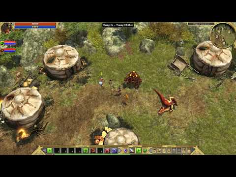 Titan Quest: Great Wall - The Child and the Raptor