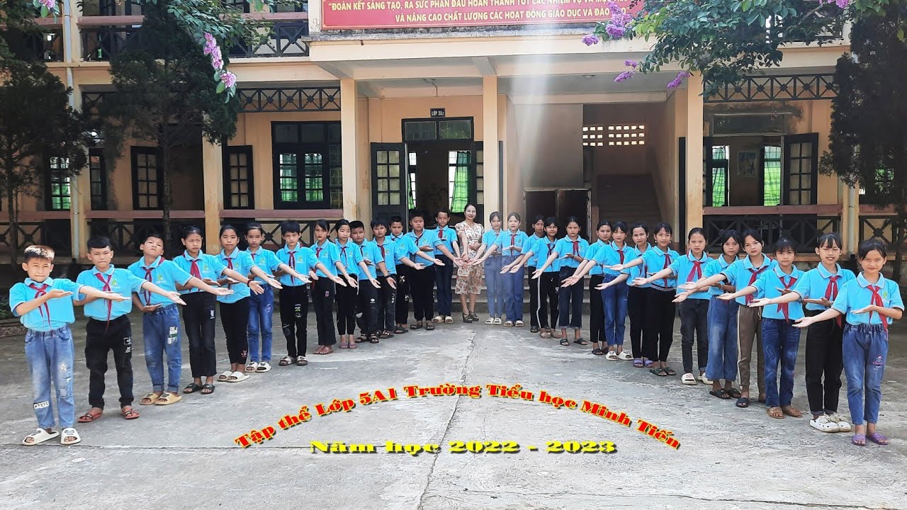Lớp 5A1. Trường TieuHocMinhTien.2023 - YouTube