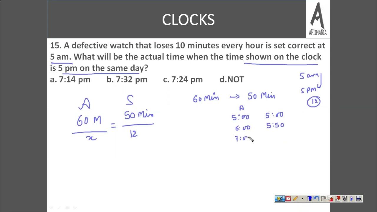 Clocks part 3 (Very important for SNAP, NMAT) - YouTube