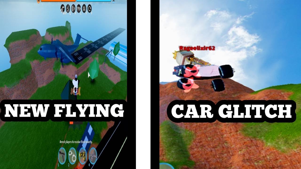 NEW FLYING CAR GLITCH 2020 (ROBLOX JAILBREAK) - YouTube