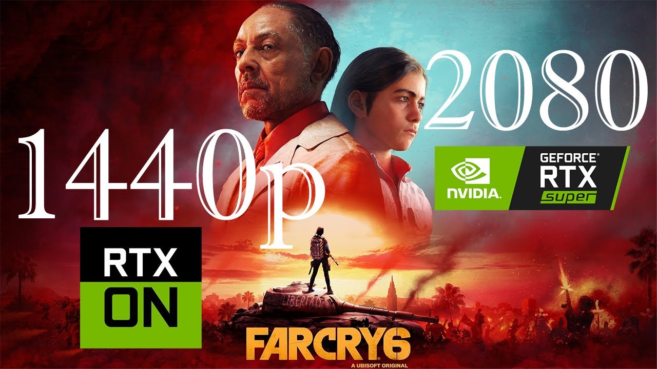 Far Cry 6(PC)Max Settings RTX ON 1440p 60FPS NVIDIA RTX 2080 Super with ...