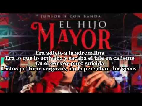 El Hijo Mayor_Junior H (Letra) - YouTube