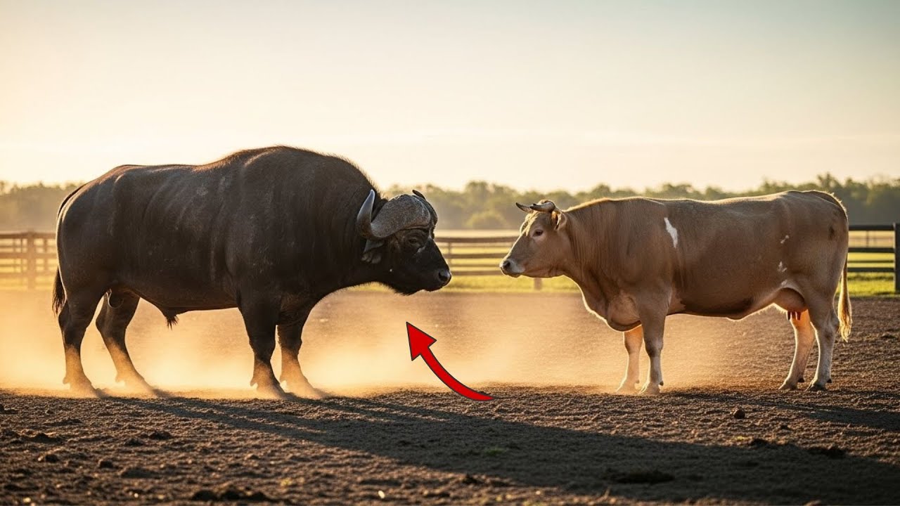 Buffalo + Cow: The RARE Crossbreed That Almost NO ONE Has Ever Seen ...