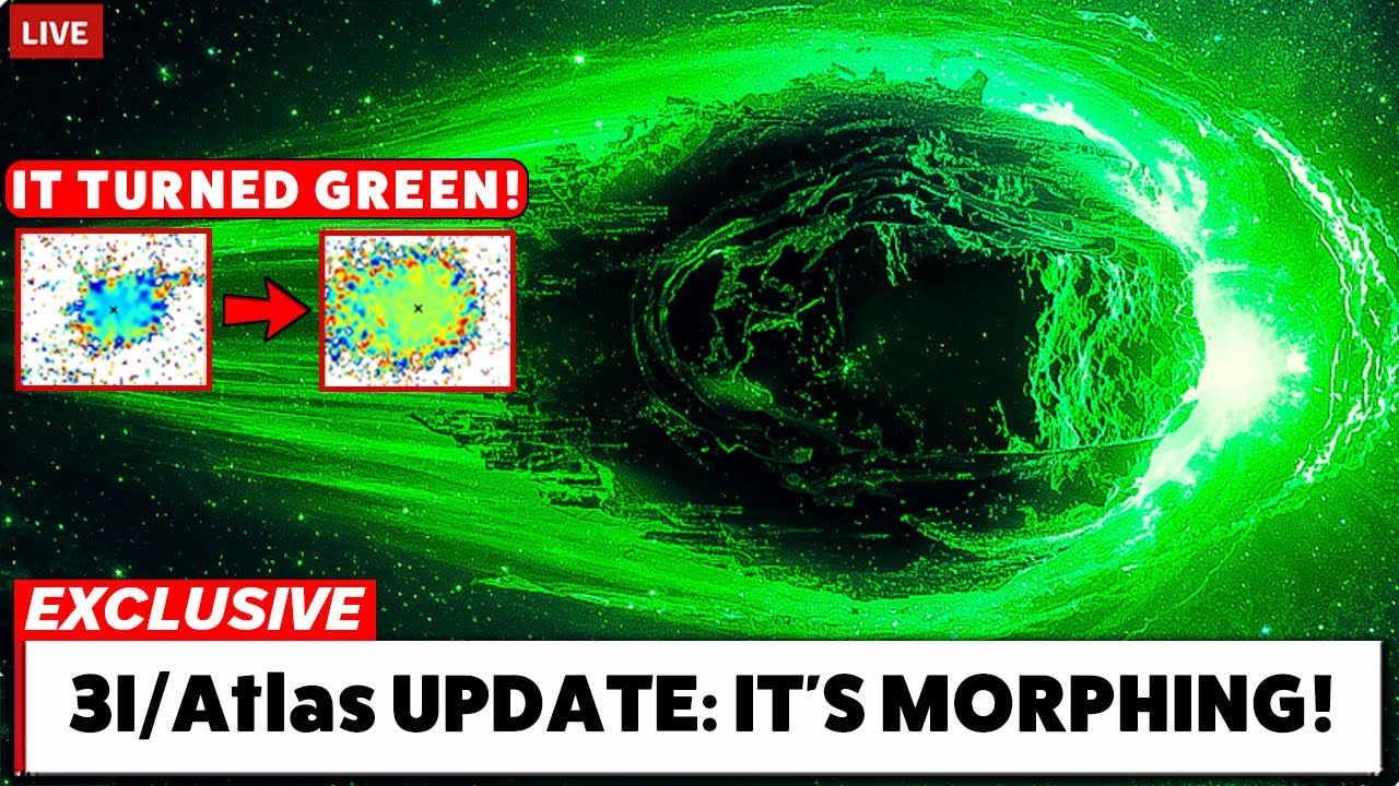 Strange Structures Surrounding 3I/ATLAS Revealed as it Begins Glowing ...