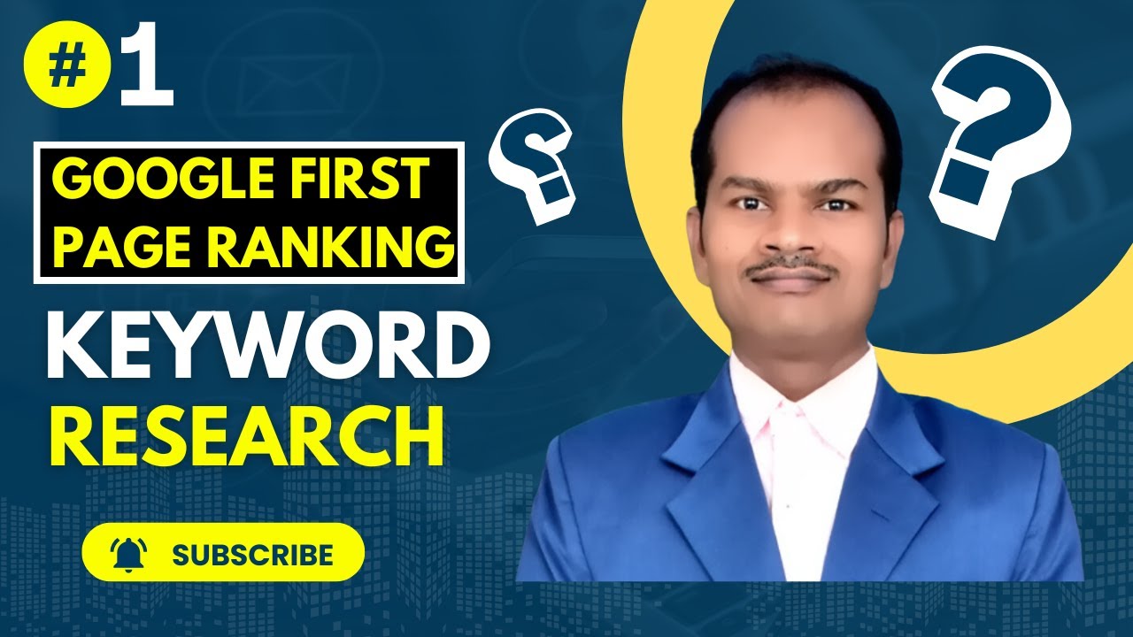 How to find Google First Page Ranking Keyword | Easy Guide - YouTube