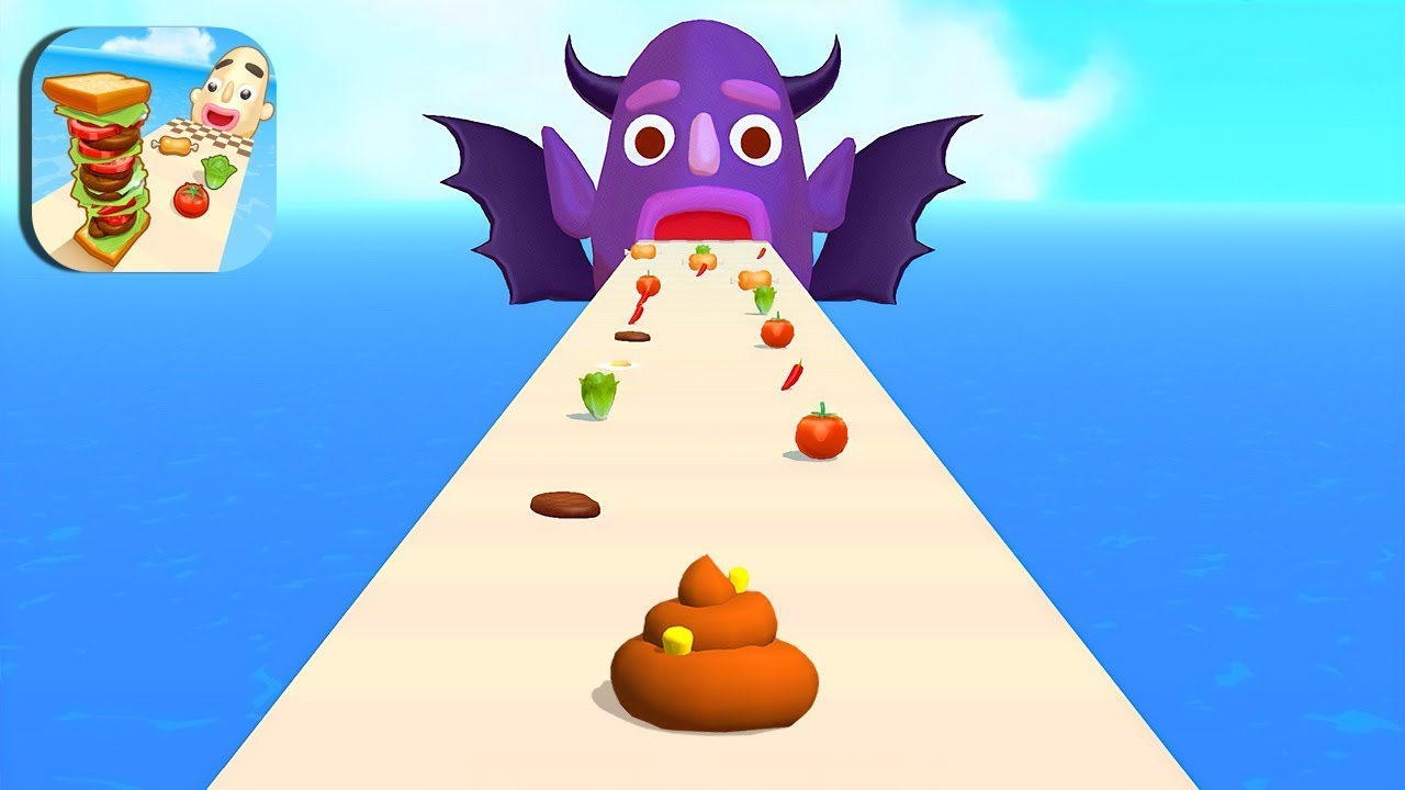 Sándwich Runner💥 All Levels Gameplay Walkthrough Android ,iOS - YouTube