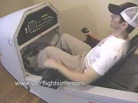 DIY Flight Simulators - Jet Fighter Cockpit - YouTube