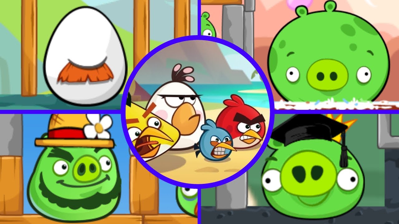 Angry Birds Maker Seasons 3 - All Bosses (Luta dos Bosses) - YouTube