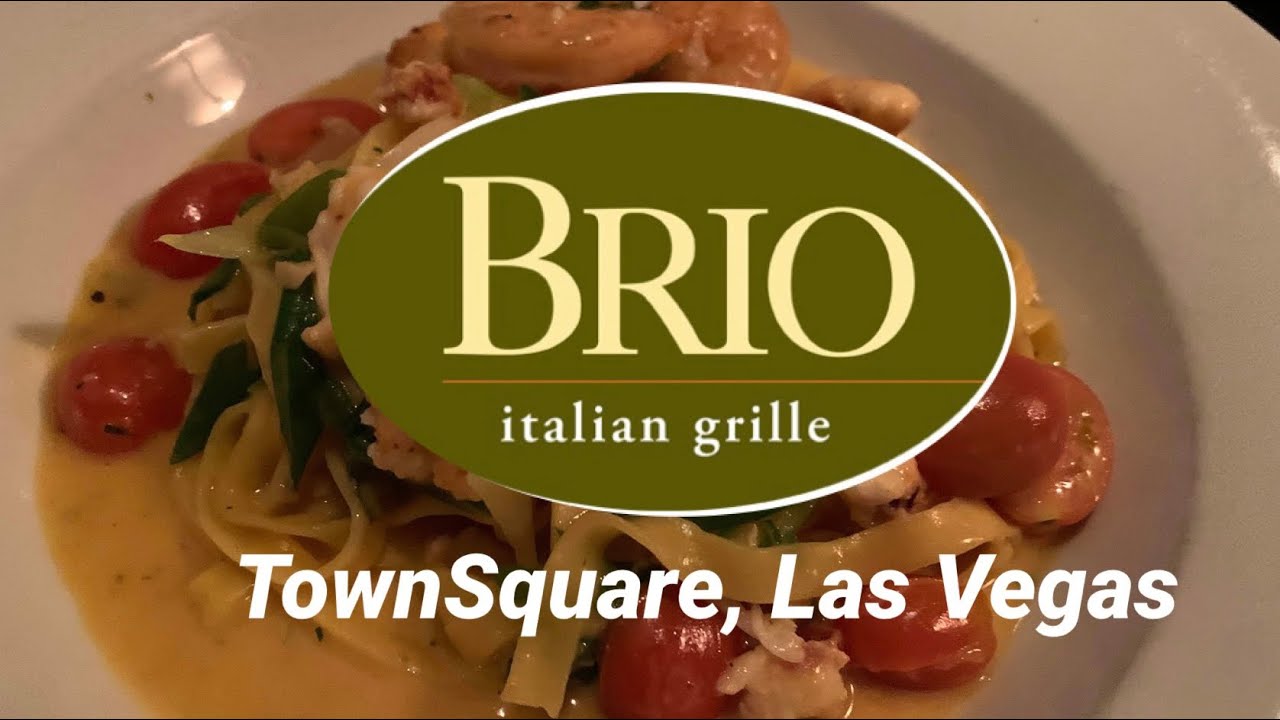 Brio Italian Grille: Las Vegas Town Square - YouTube
