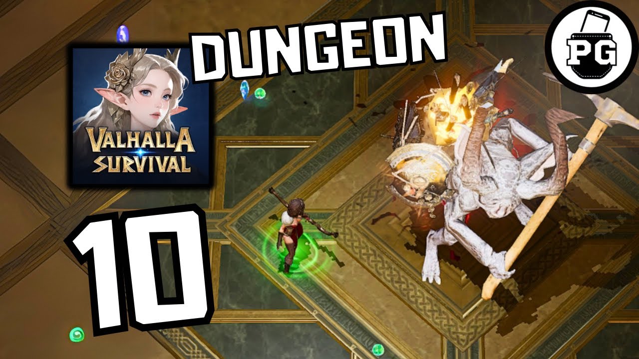 Forgotten Golden Temple Dungeon🛡 VALHALLA SURVIVAL [ Rogue ] - Gameplay ...