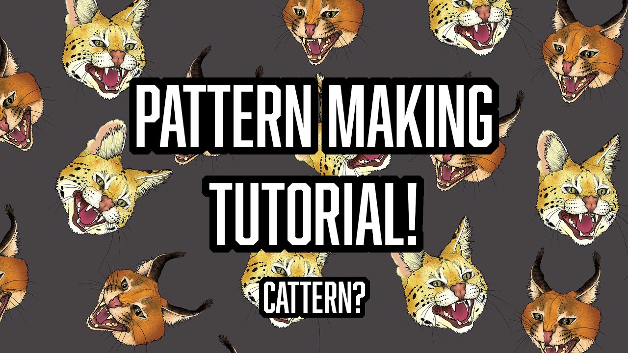 (Cattern) Pattern Making Tutorial - YouTube