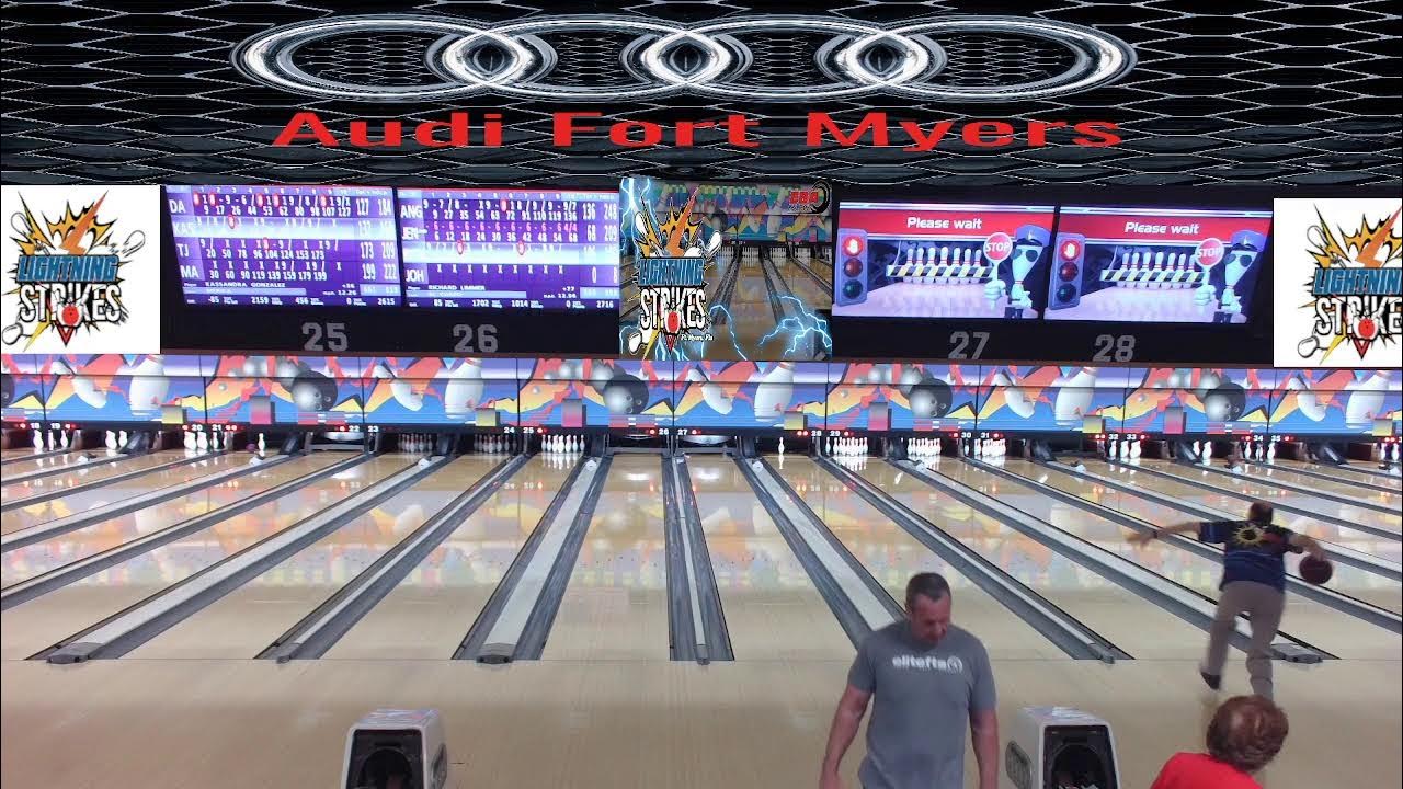 Audi Fort Myers League Week 24 (Lanes 25-28 Only Due to Maintenance) @ Lightning Strikes Bowl ...