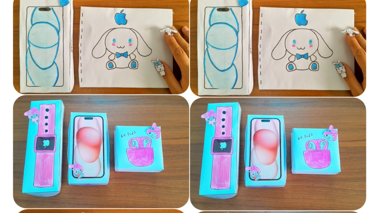 💖[Paperdiy]💖 Iphone Squishy Blind Bag Paper Compilation/ ASMR - YouTube