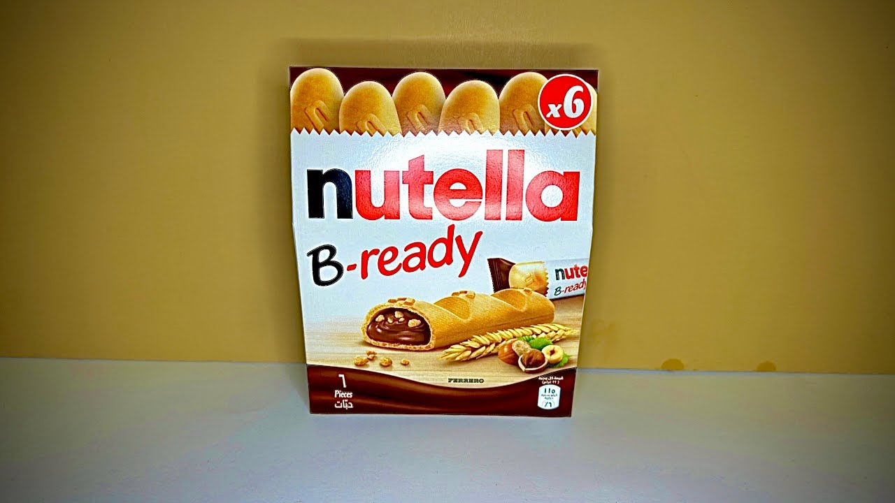 Nutella B-ready choco wafer Unboxing |Satisfying|ASMR| - YouTube